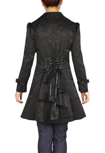 Jacquard Ruffled Jacket – Mode Mundo