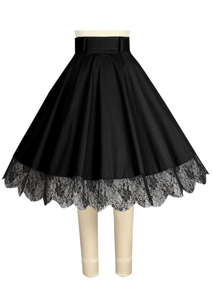 Lacy Swing Skirt – Mode Mundo