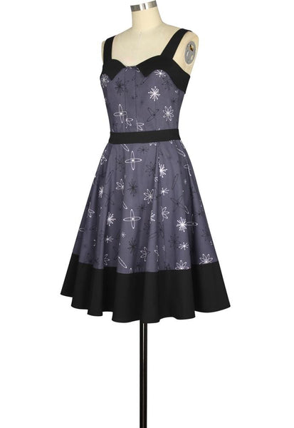 Strap Retro Hidden Pocket Print Dress – Mode Mundo